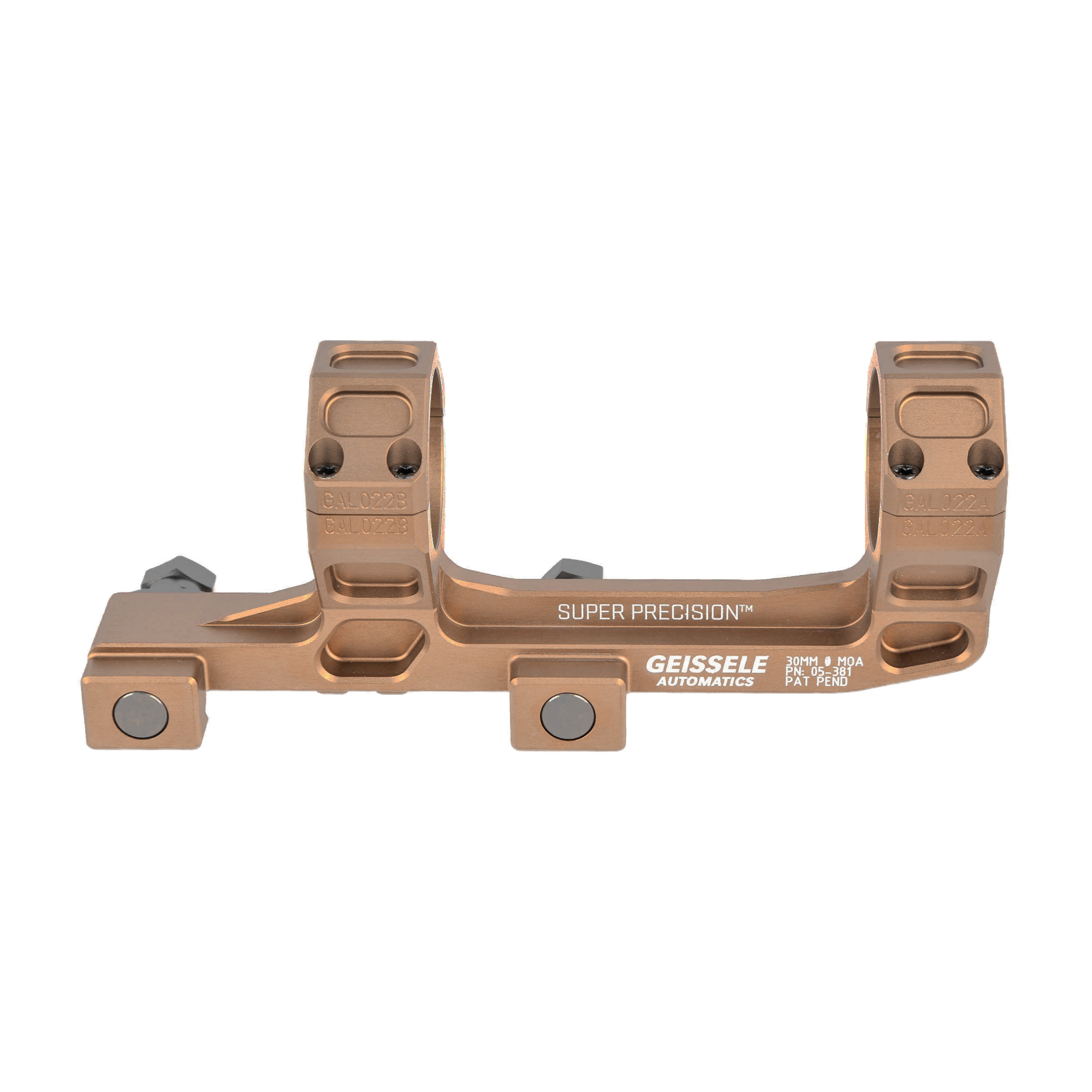 Geissele Automatics Super Precision Extended 30mm Mount Desert Dirt ...